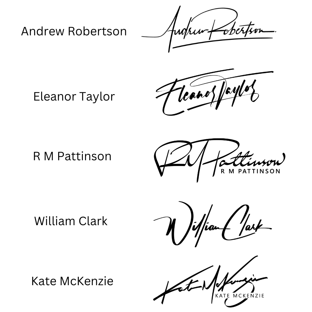 Simply Signatures - Your Professionally Designed Signature – Simply Dolce Simply Signatures - Your Professionally Designed Signature – Simply Dolce